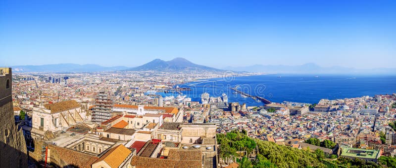 Napoli stock image. Image of italia, panoramic, italian - 161897715