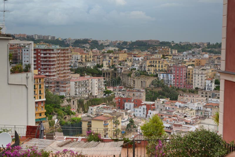 Naples city scape stock photo. Image of summer, travel - 144099720