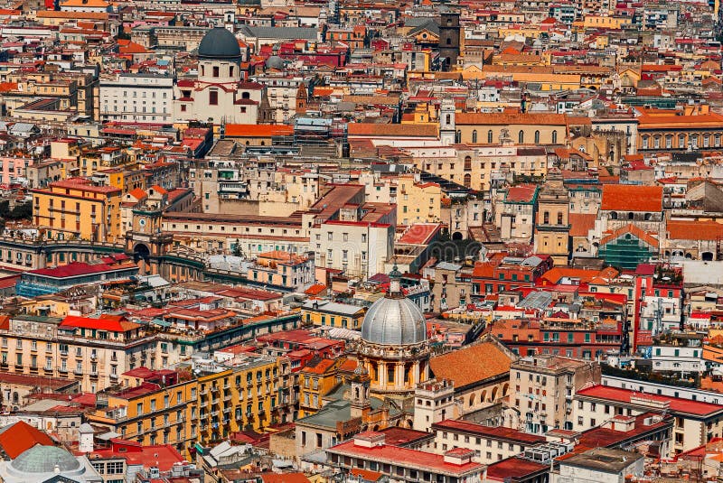Naples, Italy stock image. Image of cathedral, downtown - 264356105