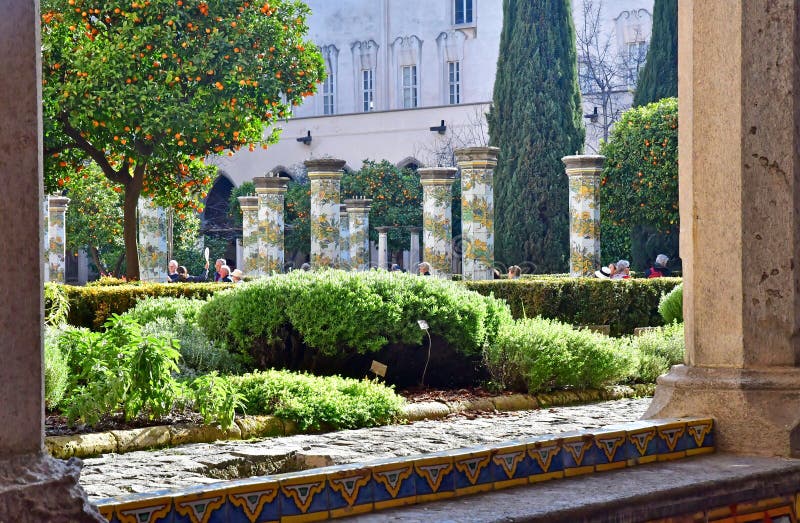 Naples, Italy - March 6 2025 : Santa Chiara Editorial Photo - Image of ...