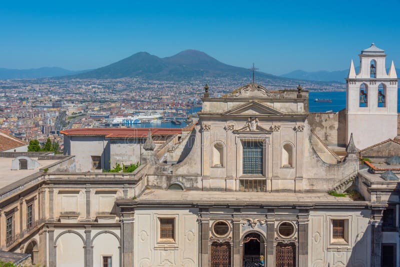 Naples, Italy, May 19, 2022: Panorama View of the Bay of Naples ...