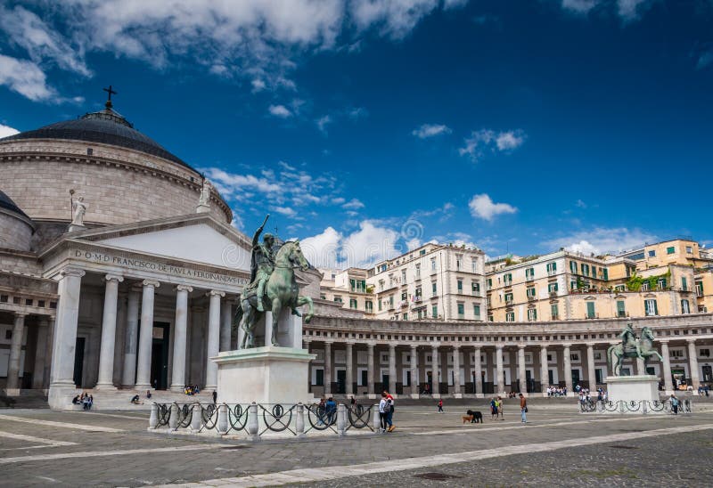 Naples, Italy editorial image. Image of landmark, building - 53515980