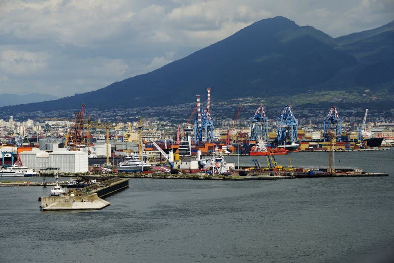 Naples port stock image. Image of mediterranean, journey - 45684335