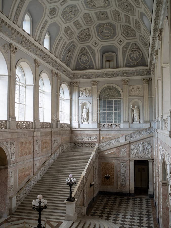 Naples Royal Palace editorial photo. Image of stairs - 304463221