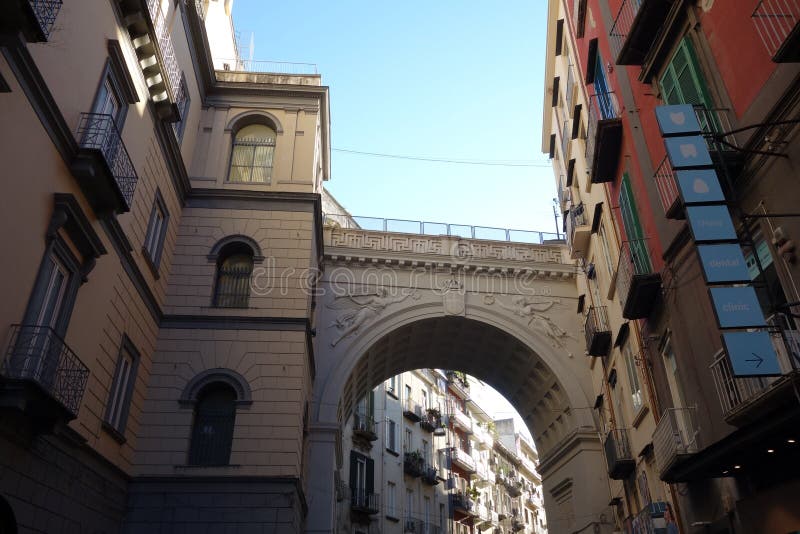 Naples Street View in Italy Stock Photo - Image of city, street: 192427744
