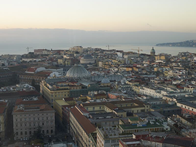 Naples view from the top editorial photography. Image of heritage ...