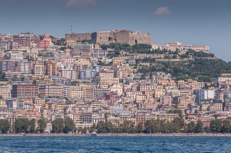 Naples waterfront stock image. Image of buildings, waterfront - 44572373