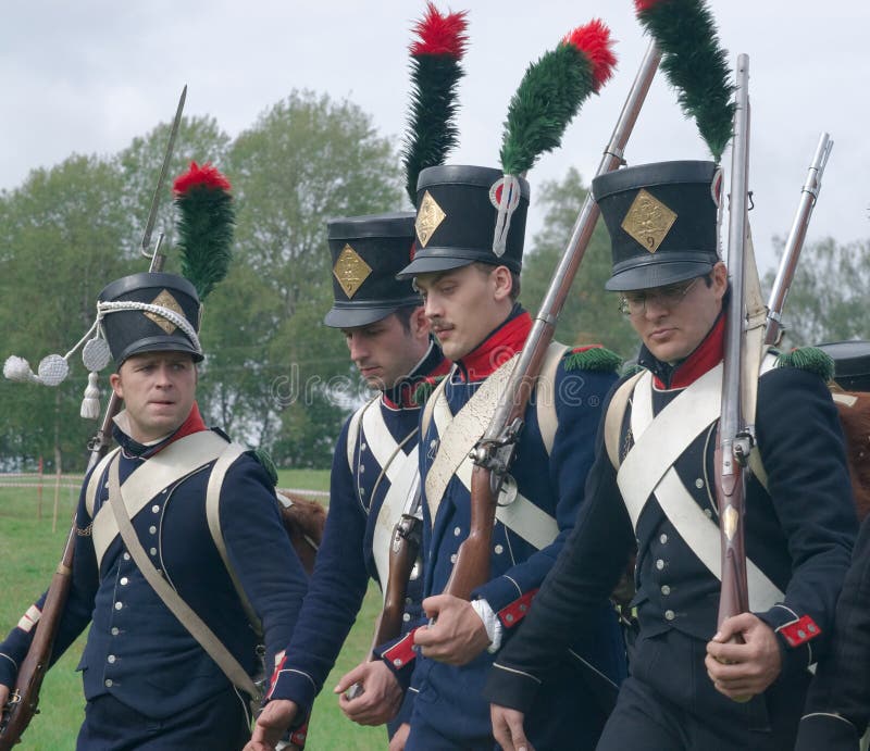 Napoleon s soldiers editorial stock photo. Image of french - 27815108