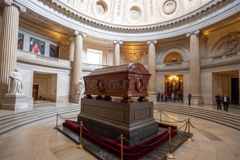 Napoleonâ€™s Tomb in Paris stock illustration. Illustration of capital ...