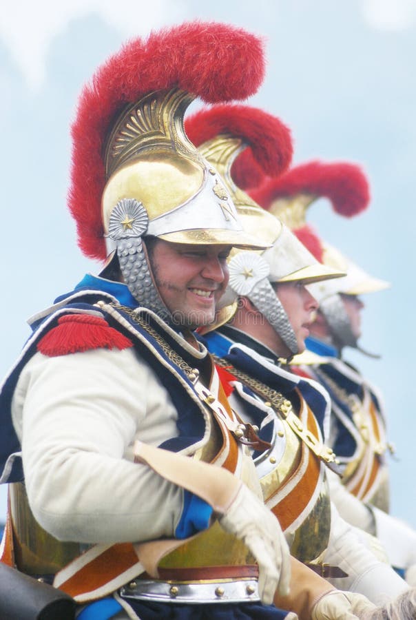 Napoleonic War Soldiers - Reenactors Editorial Stock Image - Image of ...
