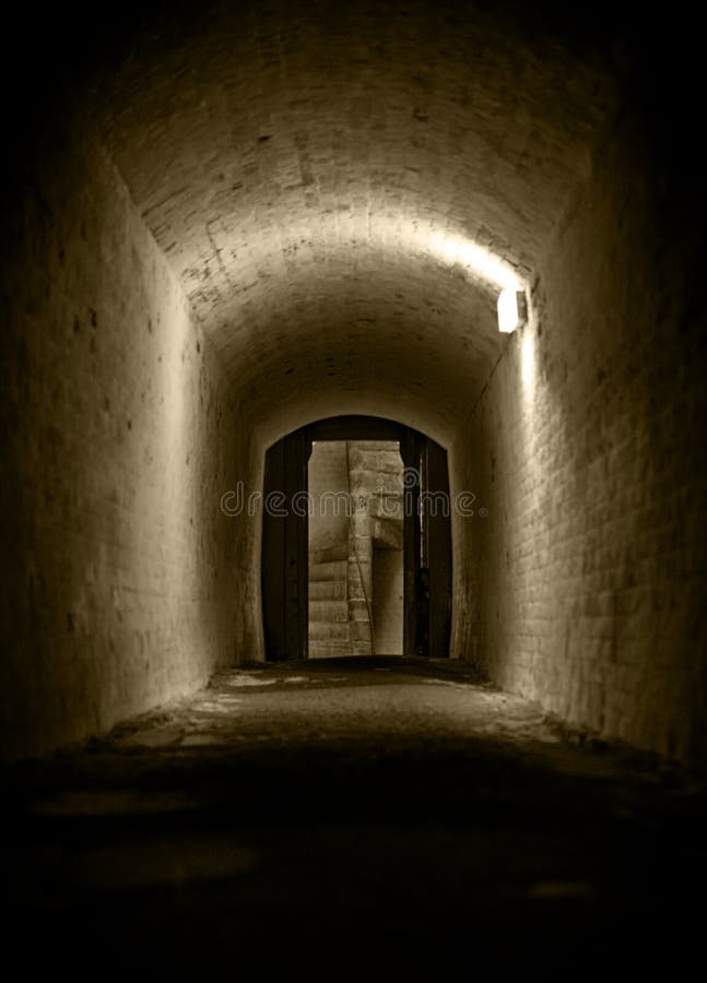 Napoleonische Tunnel Von Dover Castle Stockfoto - Bild von fort, kent ...