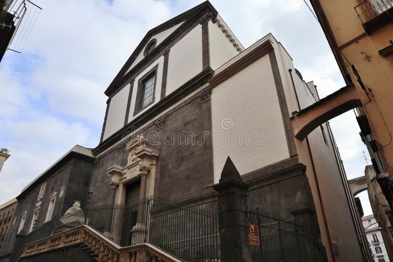 Napoli - Complesso Monumentale Di Santa Maria La Nova Stock Photo ...