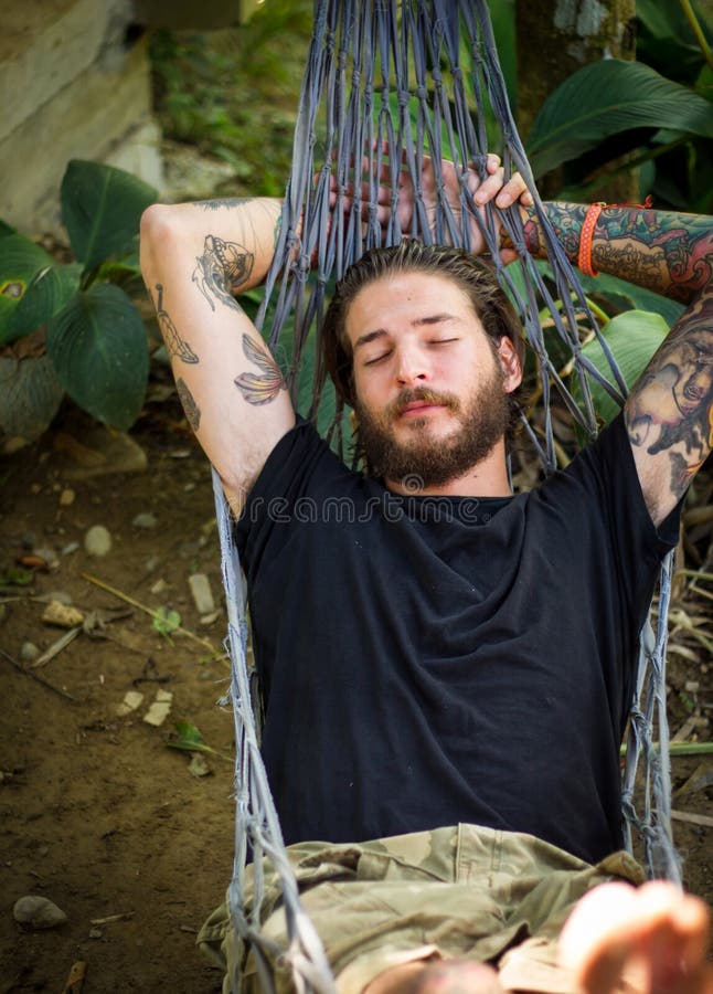 Napping man closeup stock photo. Image of napping, powernapping - 27730254