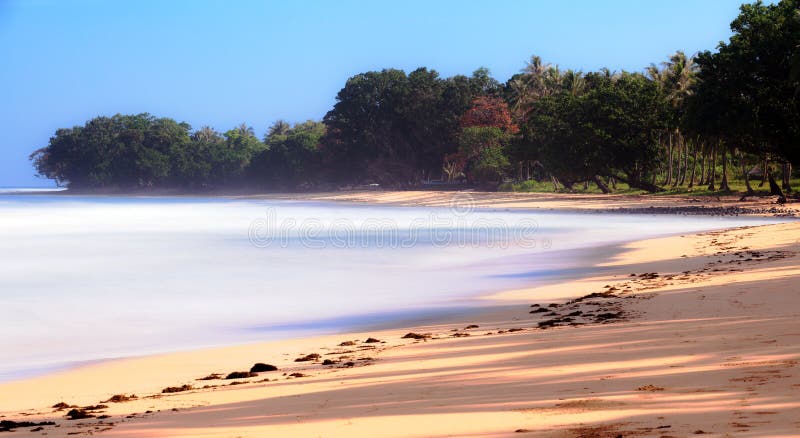 Napsan Beach stock image. Image of tropical, sand, borneo - 32759231