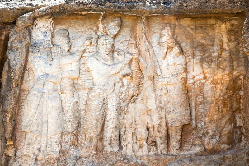 Naqsh-e Rajab. Iran stock photo. Image of palace, nations - 27401930
