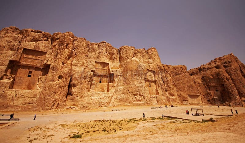 Naqsh-e Rustam obraz stock editorial. Obraz złożonej z dariusz - 60052779