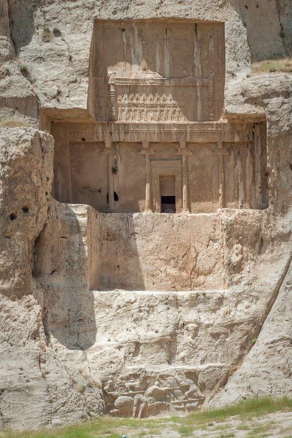 Naqsh-e Rustam Ancient Necropolis, Pars Province, Iran Stock Image ...
