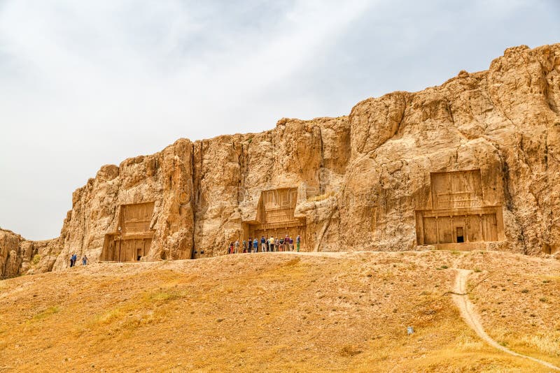 Naqsh-e Rustam Panoramic View Editorial Photo - Image of heritage ...