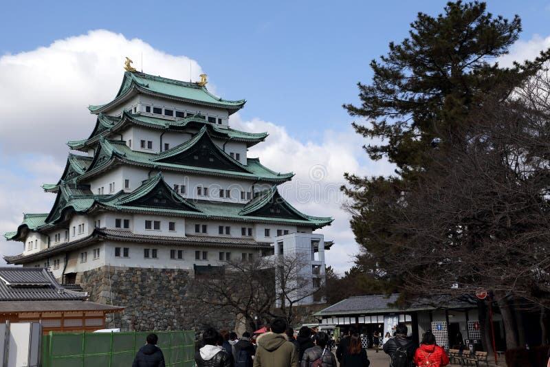 Nara Castle imagen de archivo editorial. Imagen de invierno - 111755154