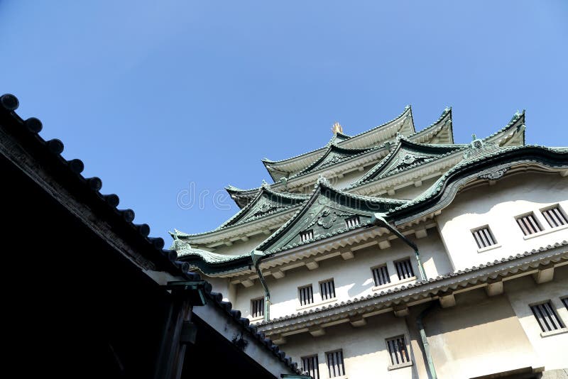 Nara Castle, Hiroshima Japan Stock Photo - Image of tower, evening ...
