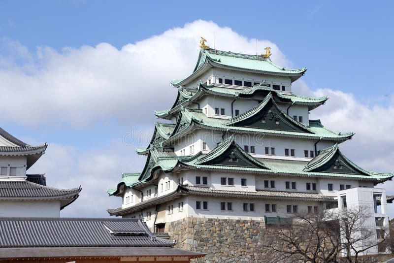 Nara Castle, Hiroshima Japan Stock Photo - Image of tower, evening ...