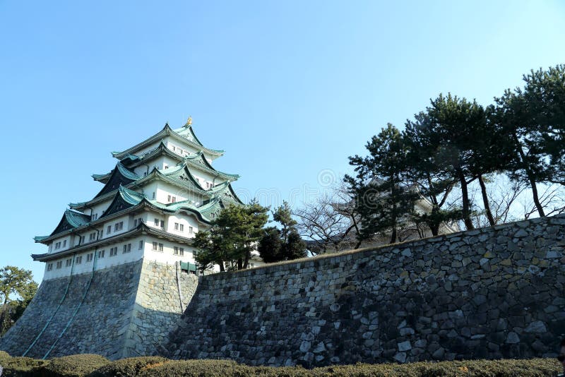 Nara Castle, Hiroshima Japan Stock Photo - Image of tower, evening ...