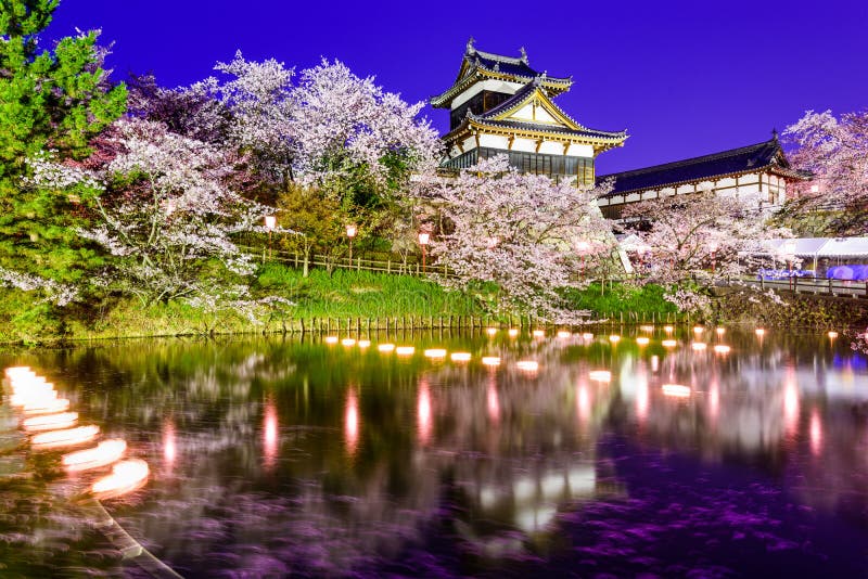 Castle in Nara Japan stock photo. Image of lanterns, ancient - 56036622