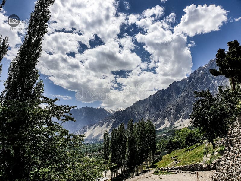 Naran Valley stock photo. Image of clouds, beauty, naran - 154922306