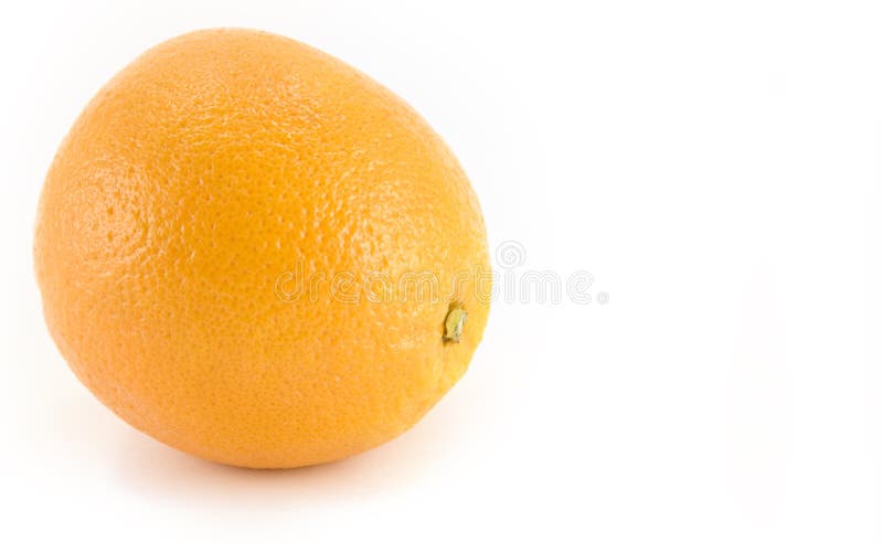Naranja navel foto de archivo. Imagen de comer, blanco - 11880316