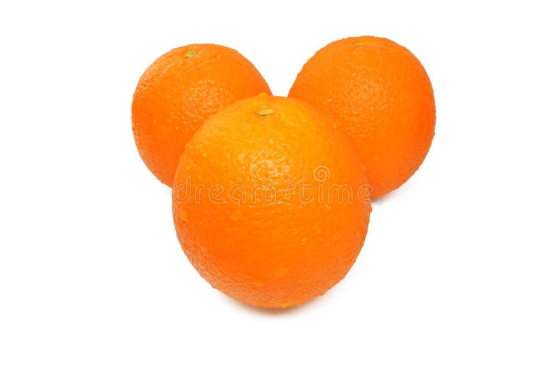 Naranjas foto de archivo. Imagen de naranjas, tres, apetito - 24233088