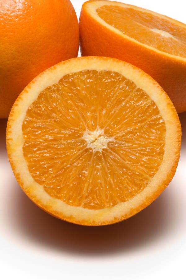 Naranjas rebanadas imagen de archivo. Imagen de copia - 22911981