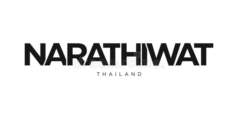Narathiwat in the Thailand Emblem. the Design Features a Geometric ...