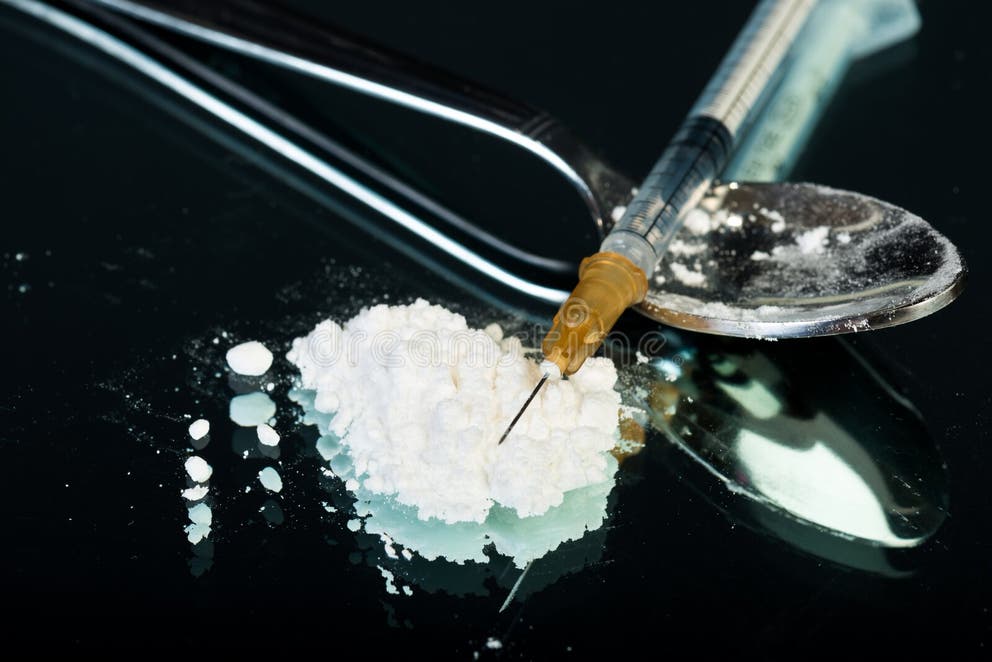 Narcotic addict stock image. Image of needle, heroin - 47184755