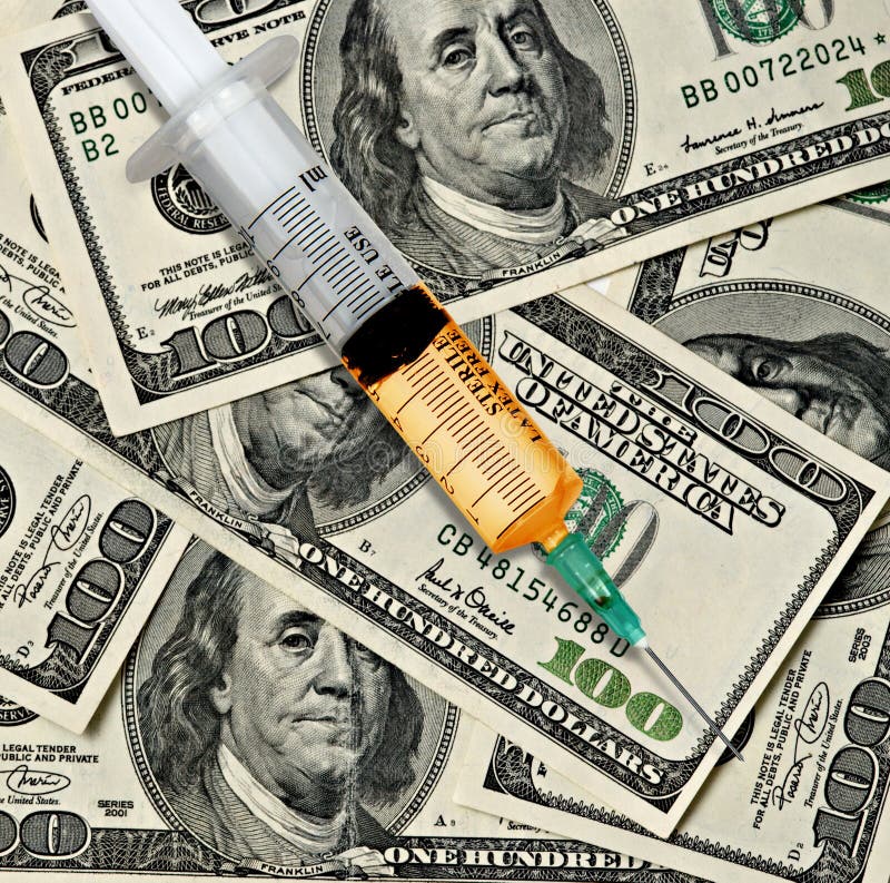 Narcotics and money stock photo. Image of money, crime - 22370696