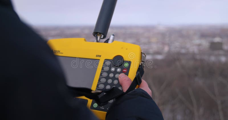 Narda SRM 3006 Selective Radiation Meter Stock Footage - Video of ...