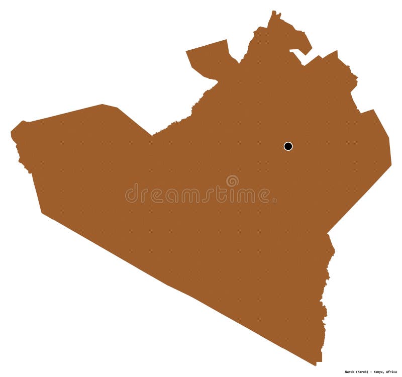 Narok County Republic of Kenya, Rift Valley Province Map Vector ...