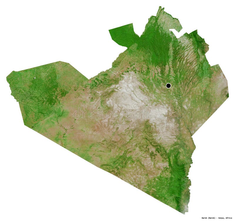 Narok County Republic of Kenya, Rift Valley Province Map Vector ...