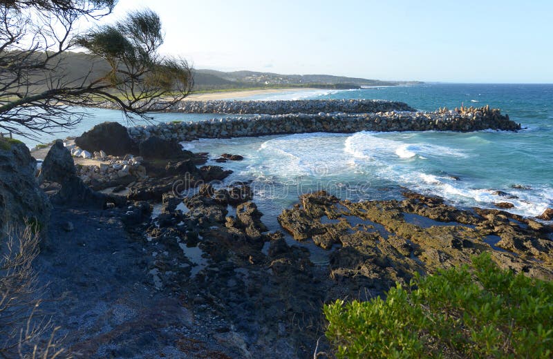 Narooma bar stock image. Image of surf, drowining, safety - 49609021