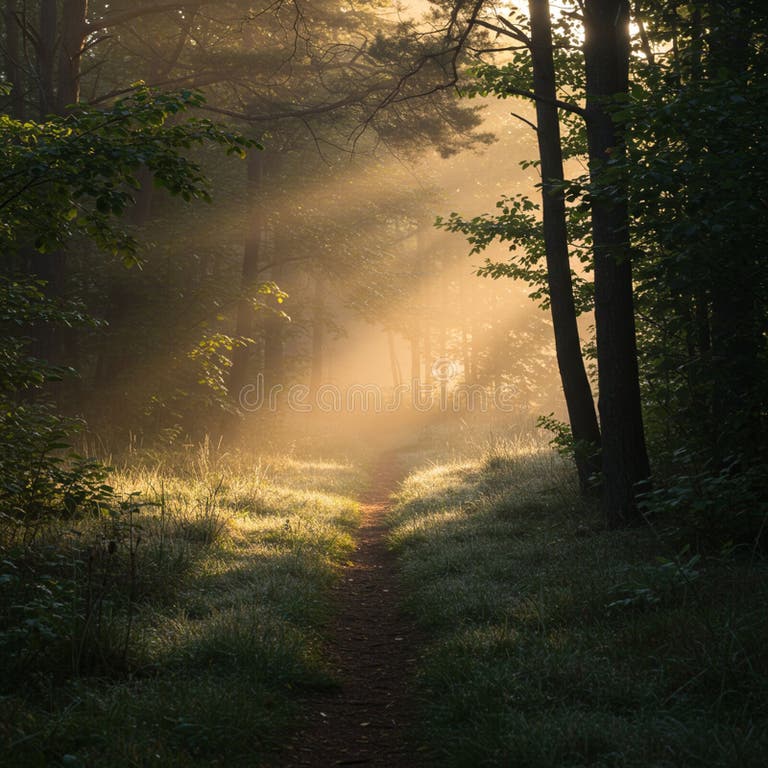 Narrow Leaf Strewn Path Winds Stock Illustrations, Vectors, & Clipart ...