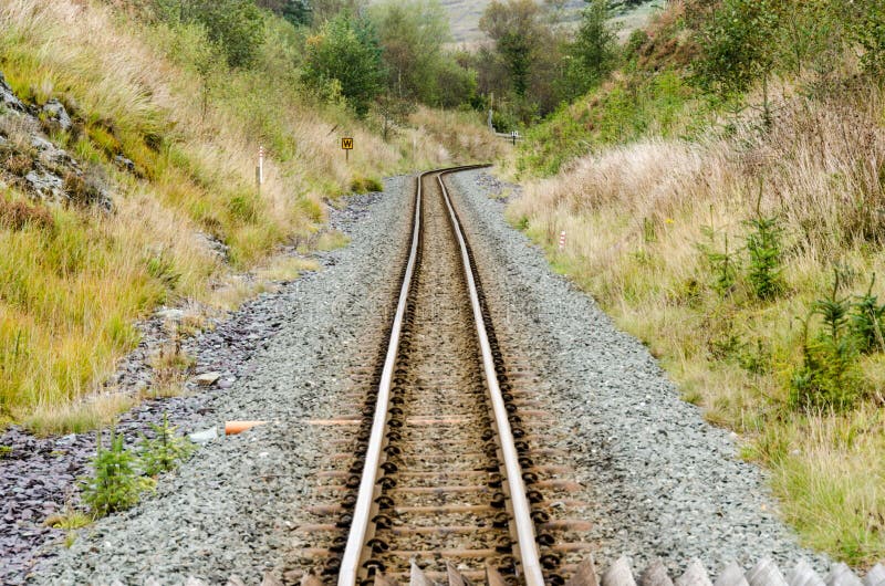 Narrow Gauge Railway stock photo. Image of curve, ballast - 48912666