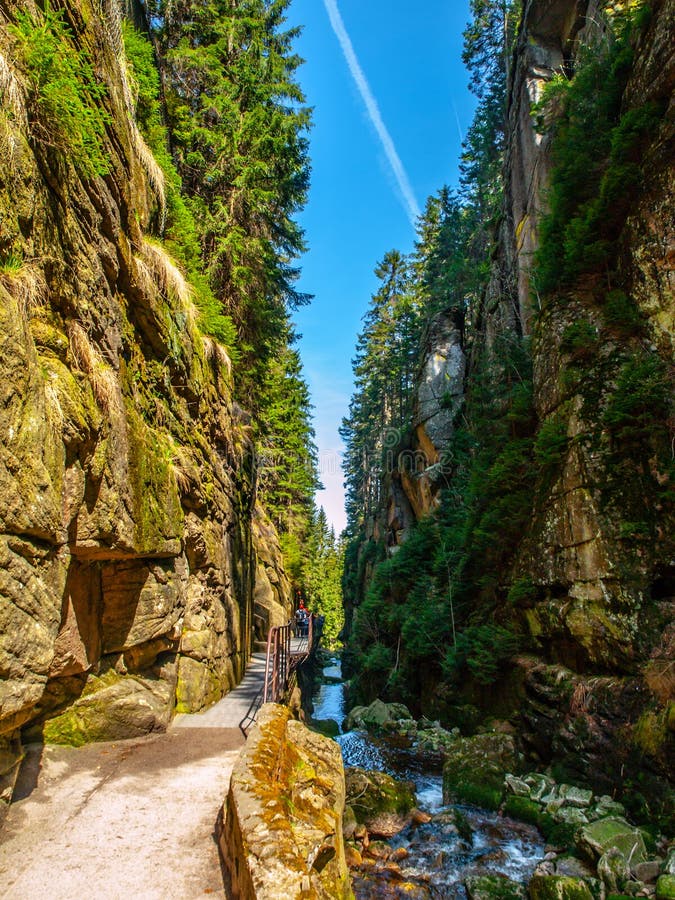 Narrow gorge stock photo. Image of park, majestic, deep - 27040530