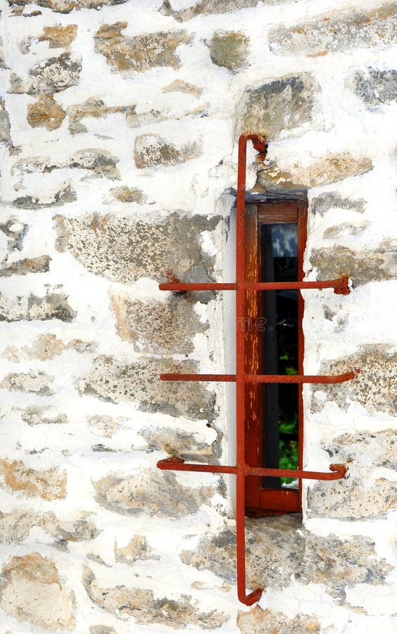 Narrow grating window stock image. Image of brown, grating - 53743193