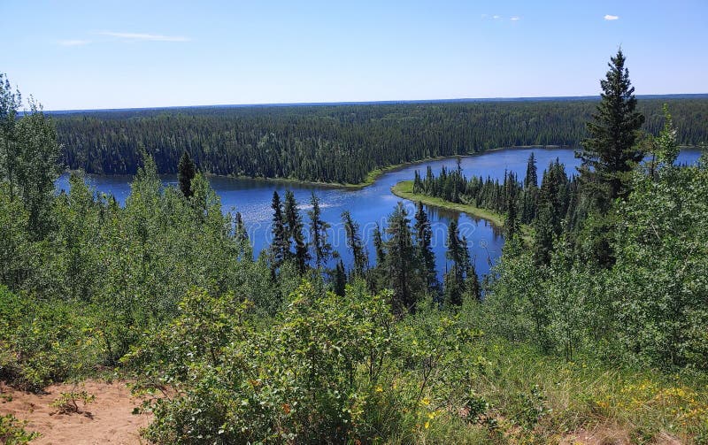 Narrow Hills Provincial Park in Saskatchewan, Canada Stock Photo ...