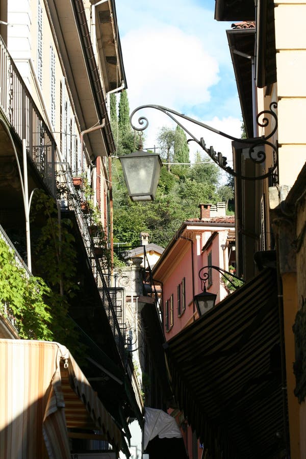 Narrow Lane in Italy stock photo. Image of lane, european - 19764448