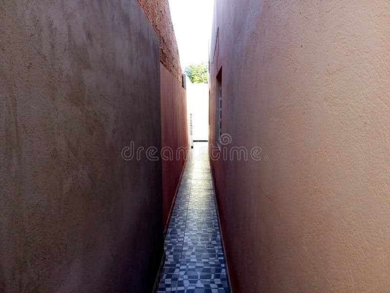 A narrow path to walk stock photo. Image of cities, island - 145799914