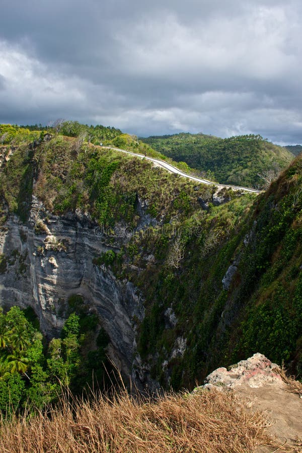 Narrow Path on Top of the Cliff Stock Photo - Image of rock, geology ...