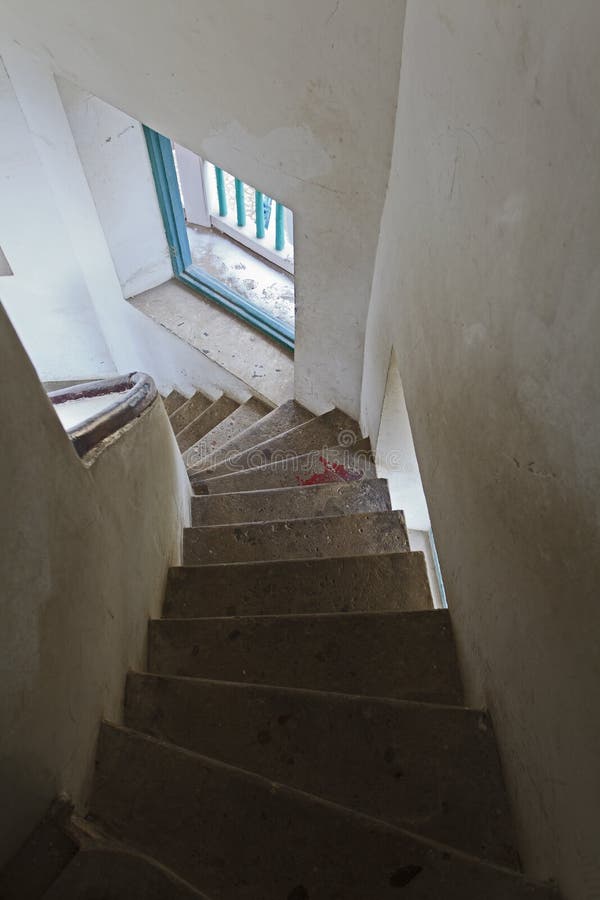 Narrow stairs stock photo. Image of lines, decend, ascend - 6284844