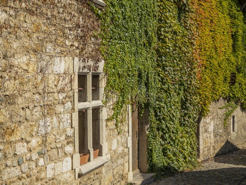 Perouges stock photo. Image of stone, perouges, villages - 79123220