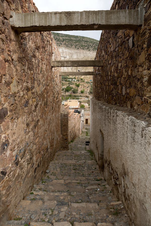 Ancient Town of Real De Catorce in San Luis Potosi, Mexico. IX Stock ...