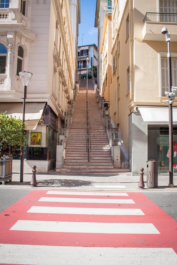 In the Narrow Streets of Monaco. Stock Photo - Image of monacoa ...